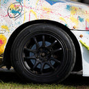 Armstrong Blu Trac Race Tire On White Car